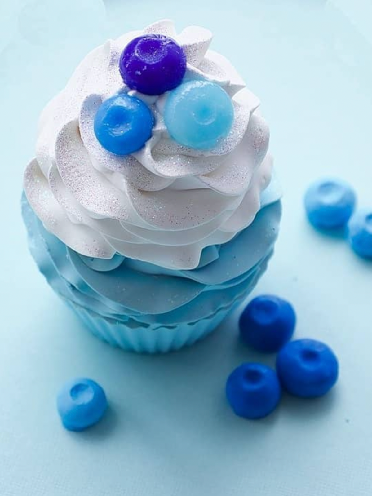 Blueberry Cupcake Soap – Soap Cherie